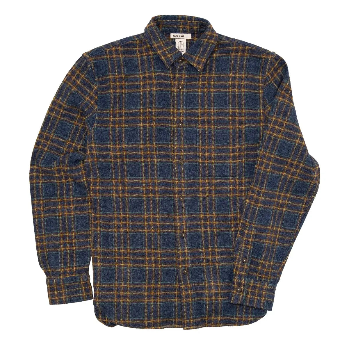 Hiroshi KATO | Ripper Shirt- "Lake" Triple Twisted Plaid – Eames NW