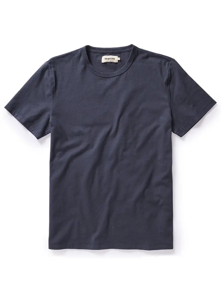 Taylor Stitch | Organic Cotton Tee- Navy – Eames NW